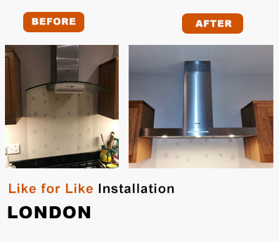 Cooker Hood Replacement Service UK From £169 to £573